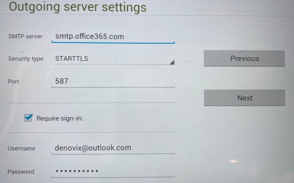 DS-11 Series Android Email Setup | Technical Note 204