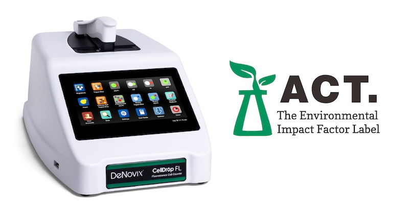 ACT Label | CellDrop Automated Cell Counter | Sustainability