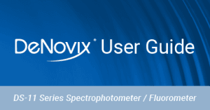 DeNovix DS-Series | Spectrophotometers and Fluorometers