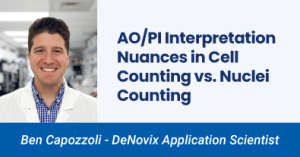 AO/PI Interpretation Nuances in Cell Counting vs. Nuclei Counting